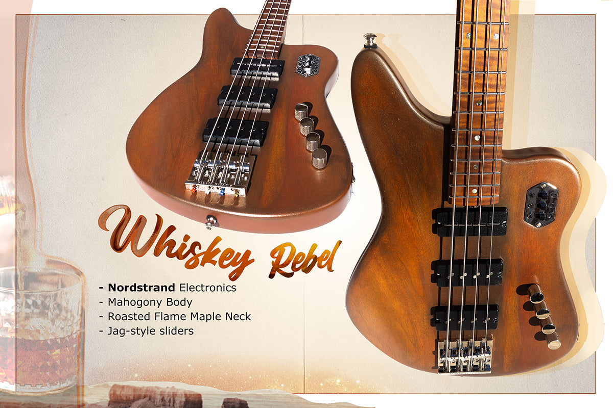 Rebel - 4 String - Whiskey