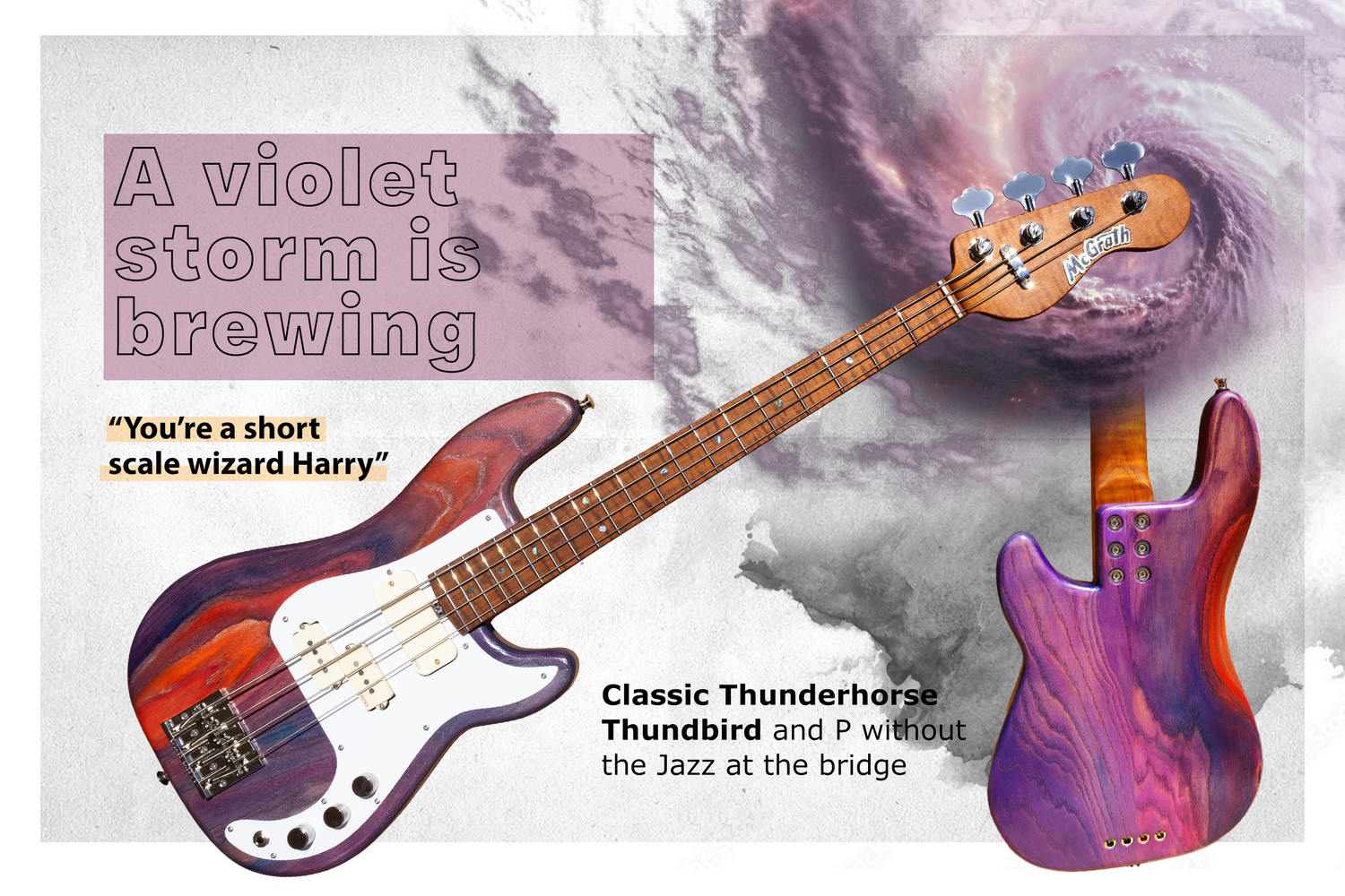 Violet Storm: Discover Thunderhorse 4's First Short Scale Bass